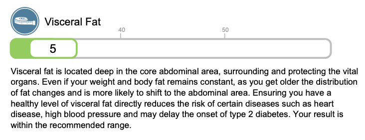 Visceral Fat Added to Health Assessing Portal • Welltech Solutions